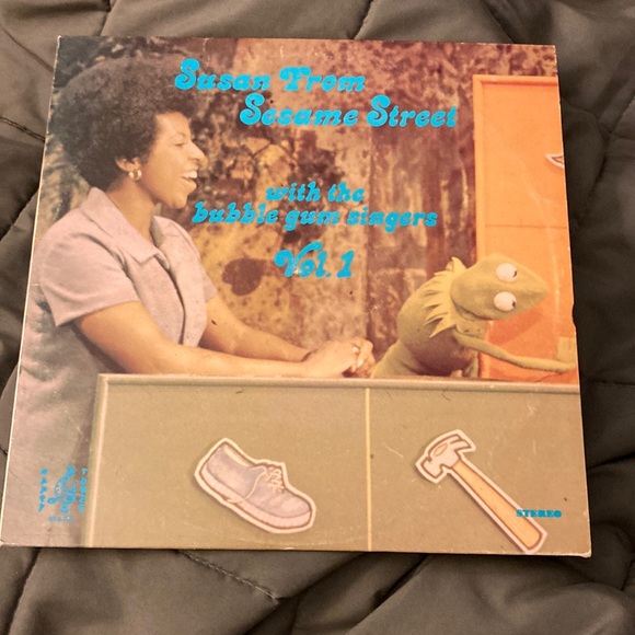 Media | Susan From Sesame Street Vinyl Album Record | Poshmark
